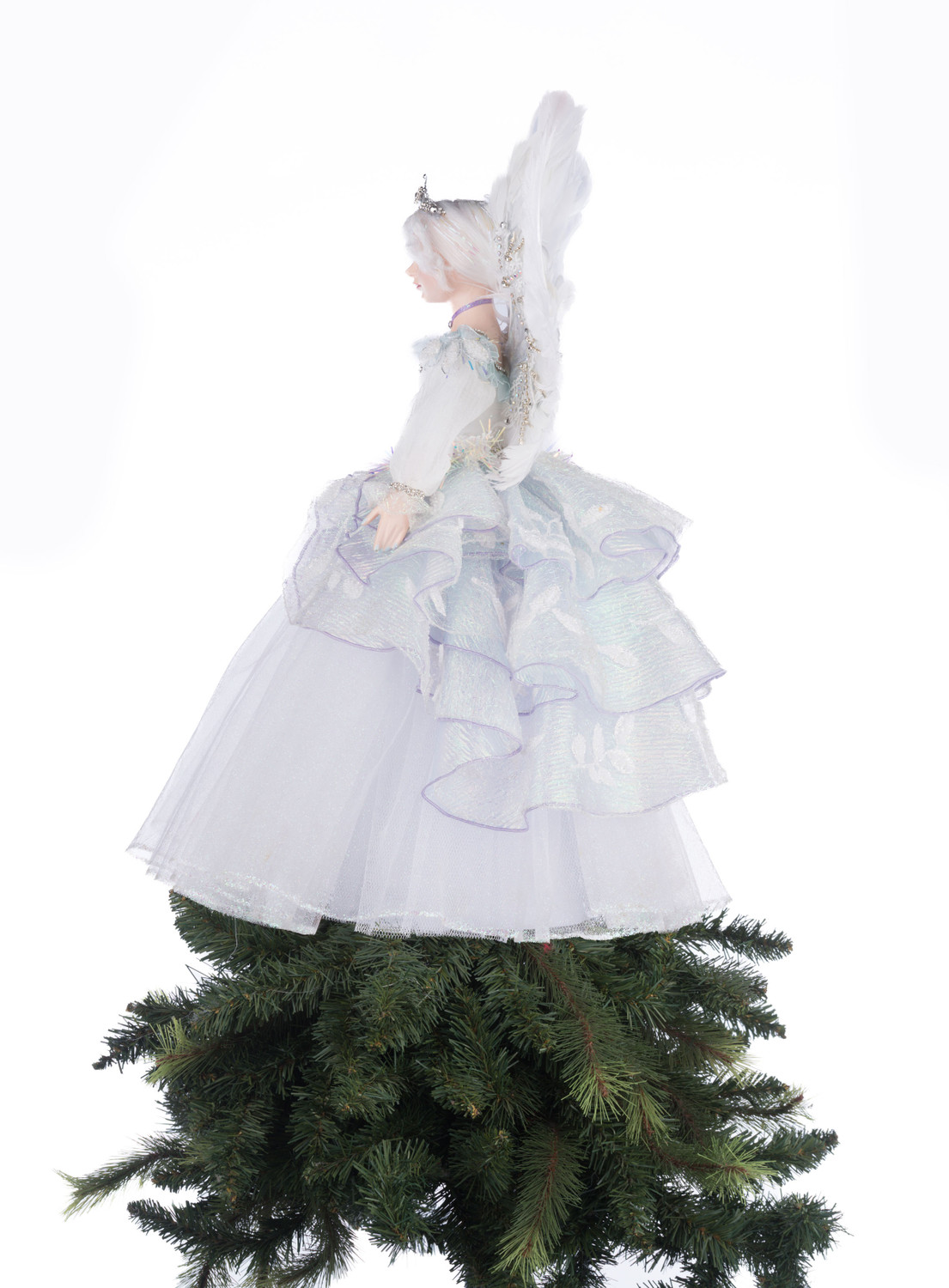 Katherine's Collection 21" Crystalline Angel Christmas Tree Topper ...
