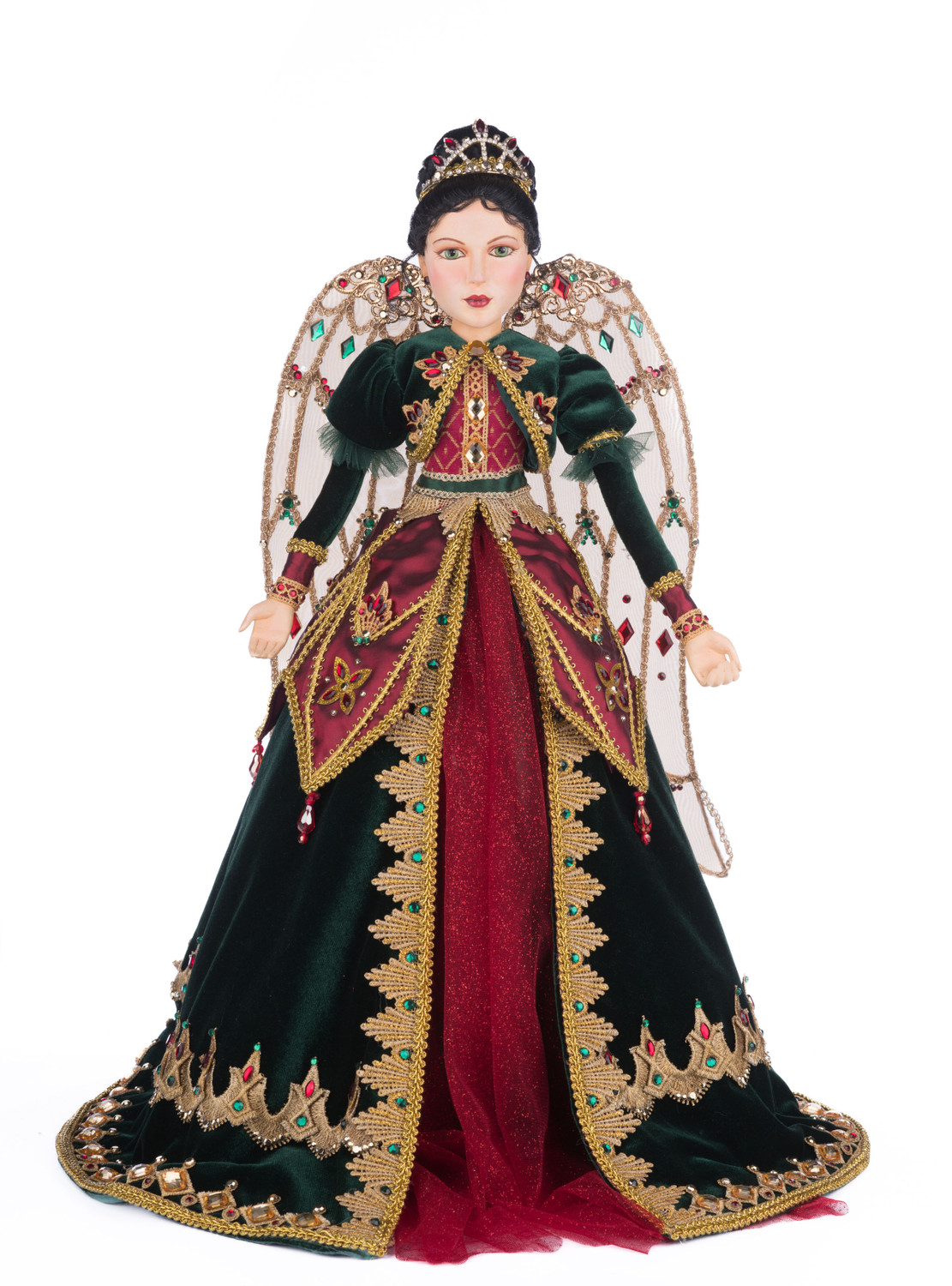 Katherine's Collection 29" Belle Noelle Angel Christmas Tree Topper ...
