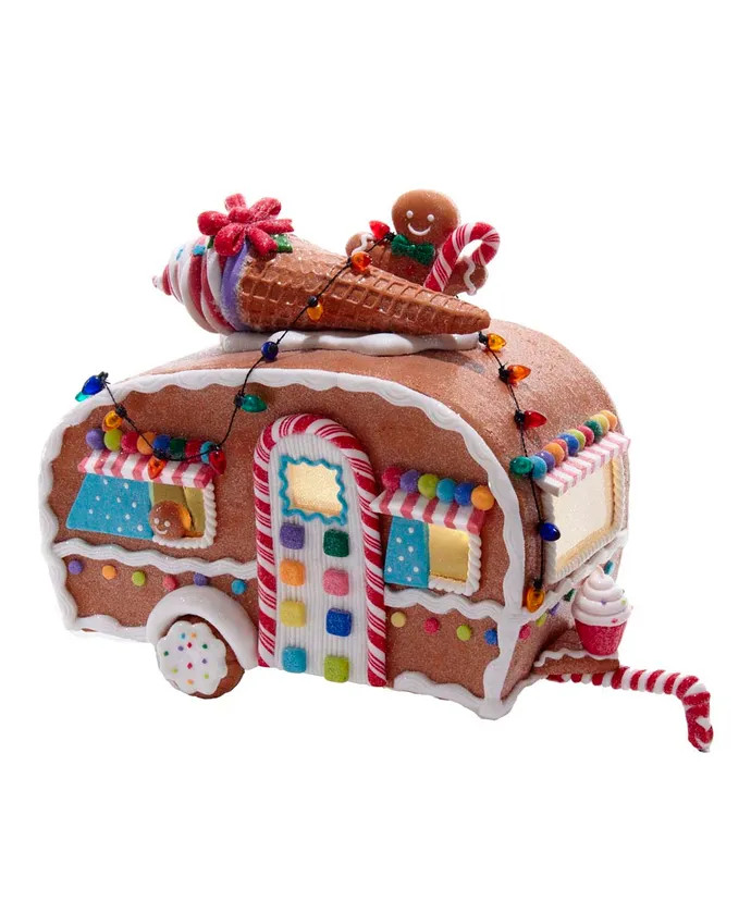 Retro Camper Gingerbread House
