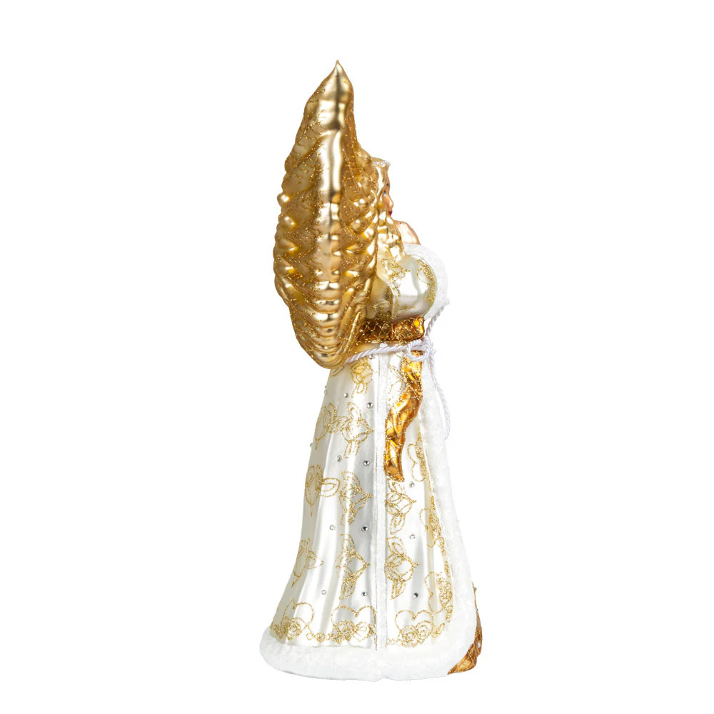 Christopher Radko Heavenly Angel Finial Glass Tree Topper | Christopher ...