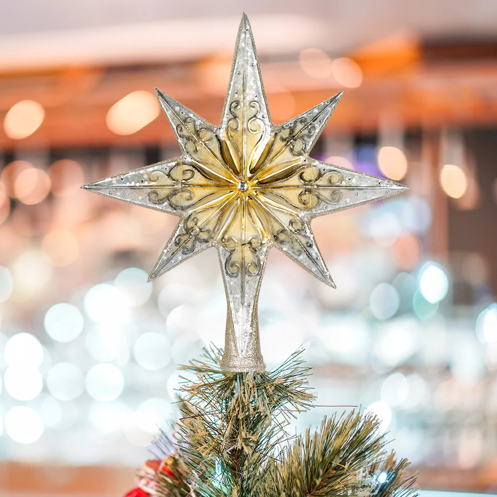 Christopher Radko Radiant Stellar Christmas Tree Topper | Christopher ...