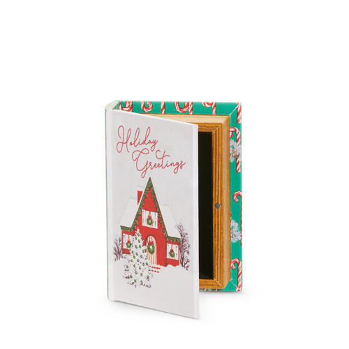Raz 6.25" Snowman Mini Book Box Christmas Decoration | Raz Imports ...