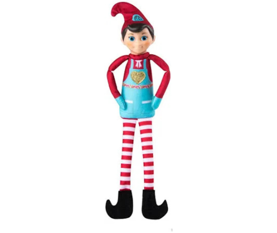 These Elf Mates are perfect for playing, each one wears a toy making ...