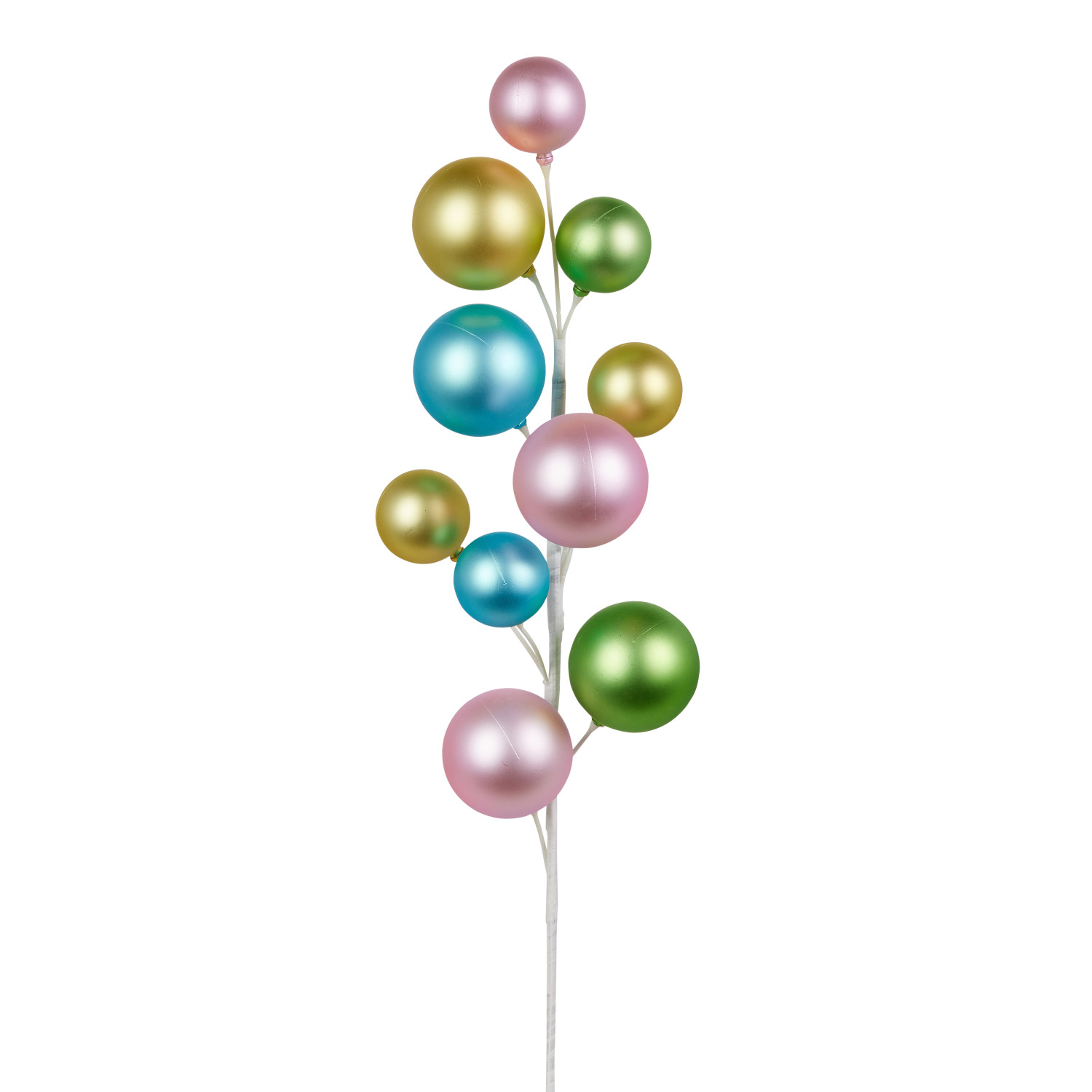 Raz 26" Pastel Pearl Ball Easter Spray | Raz Imports | Raz Spring | Raz ...