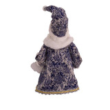 Kurt Adler 18" Blue Delft Santa Holding Sign Christmas Figure | Kurt ...