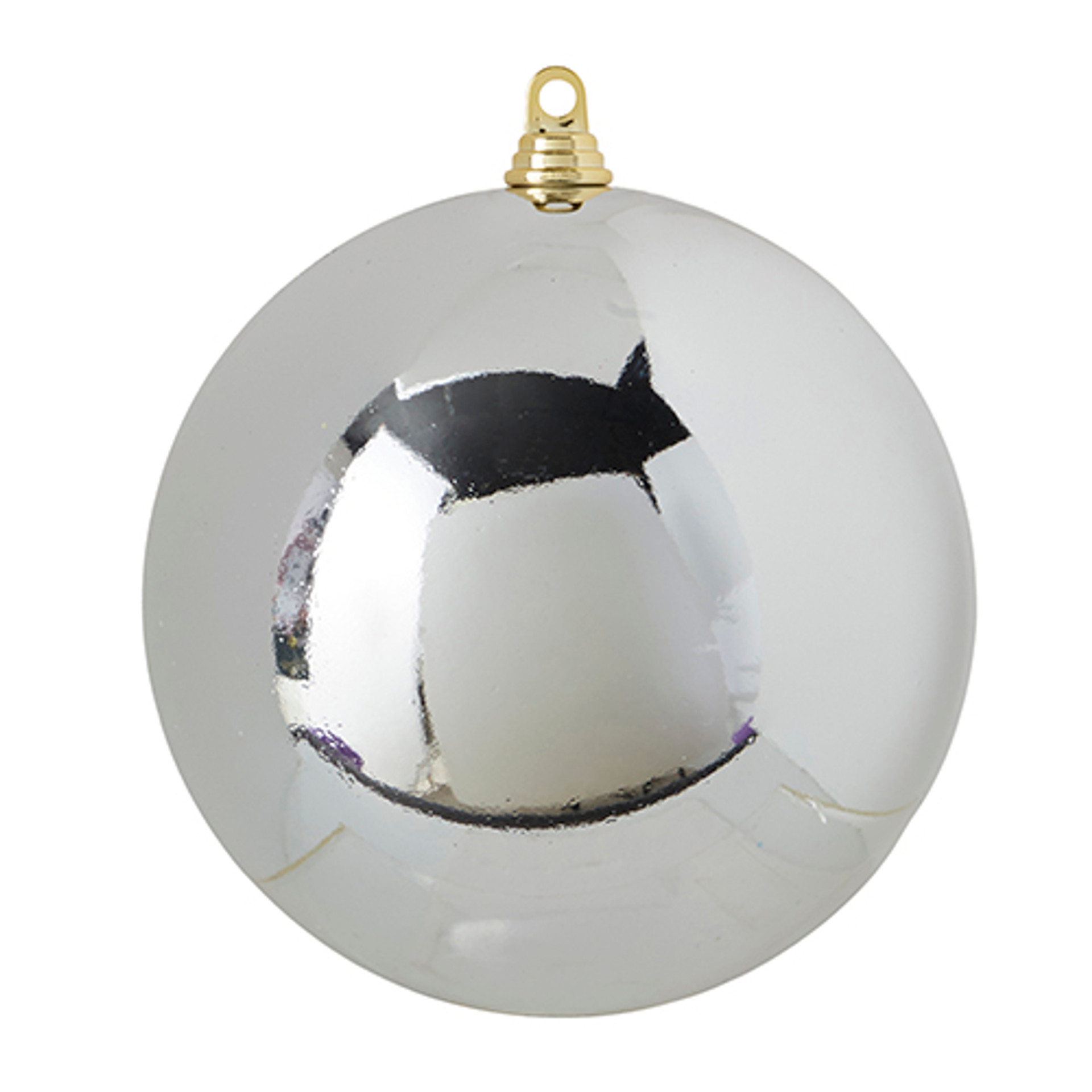 Raz 3", 4", or 6" Silver Shiny Ball Christmas Ornaments | Raz Imports ...
