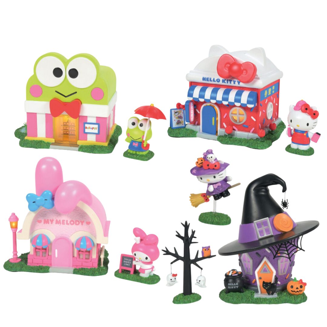 Department 56 Sanrio Hello Kitty Village Hello Kitty's Witch Tower ...