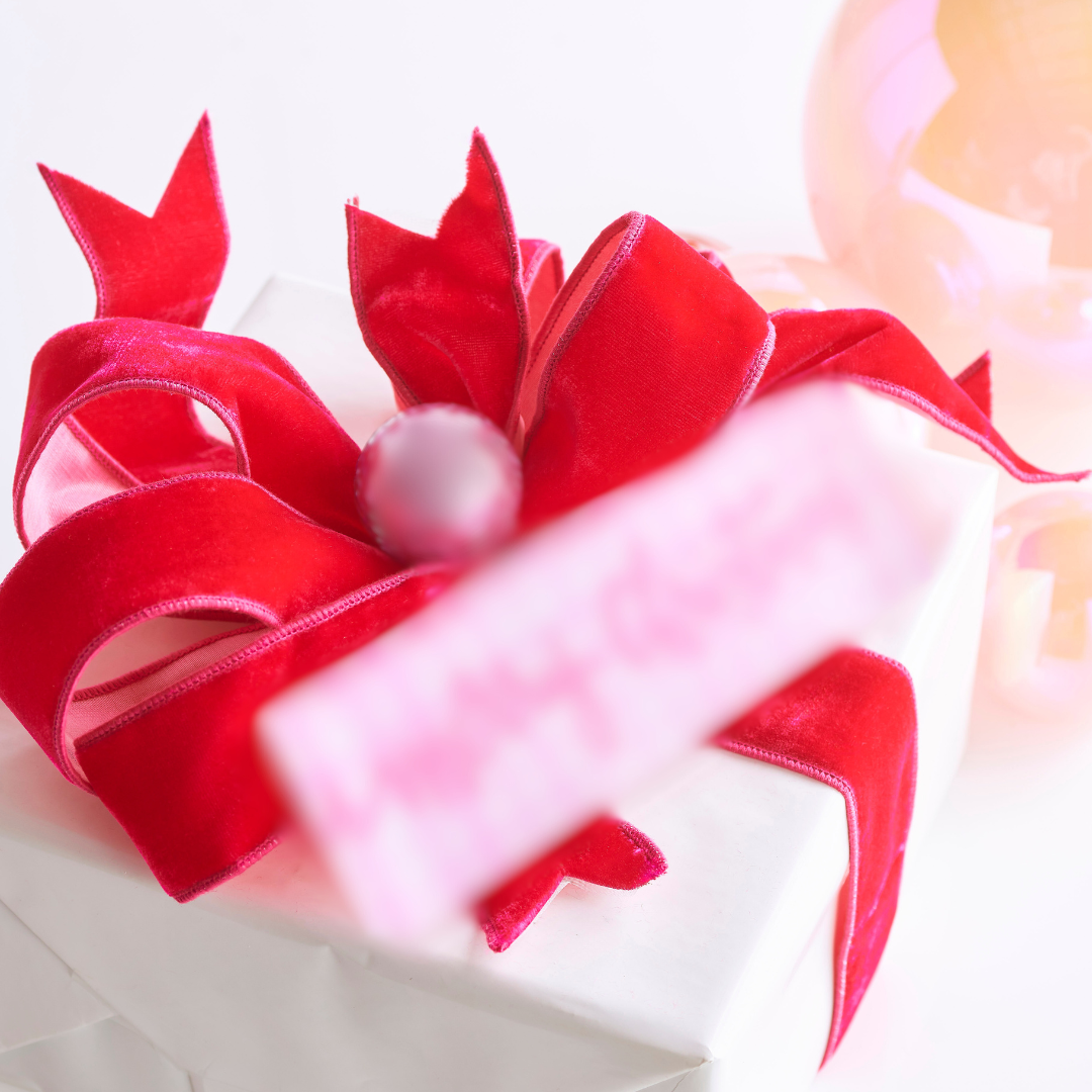 Raz 2.5" Pink Wired Christmas Ribbon | Raz Imports | Raz Christmas ...