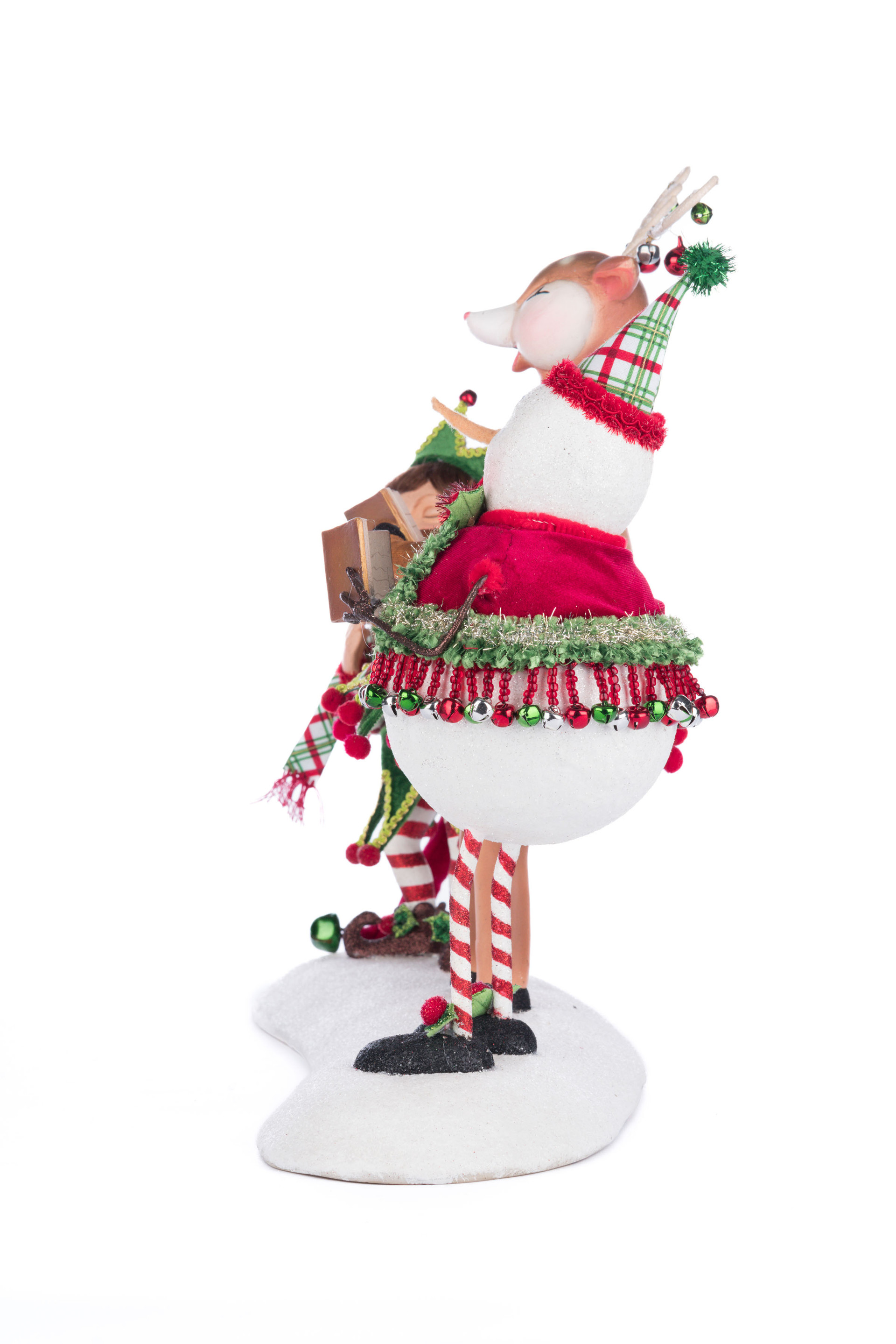 Katherine's Collection 18" Alfie, Deerdra, And Snowy Christmas Carolers ...