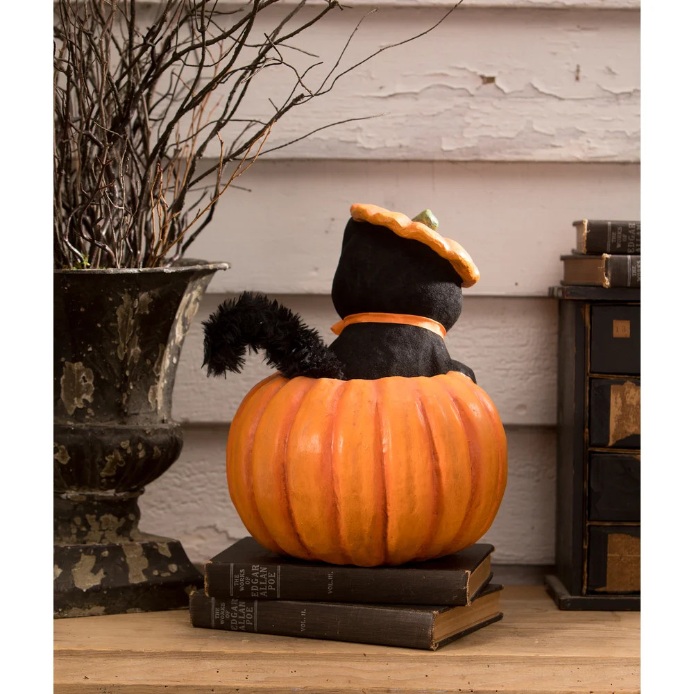 Bethany Lowe 12.5" Mr. Cool Cat Lantern Halloween Decoration | Bethany ...