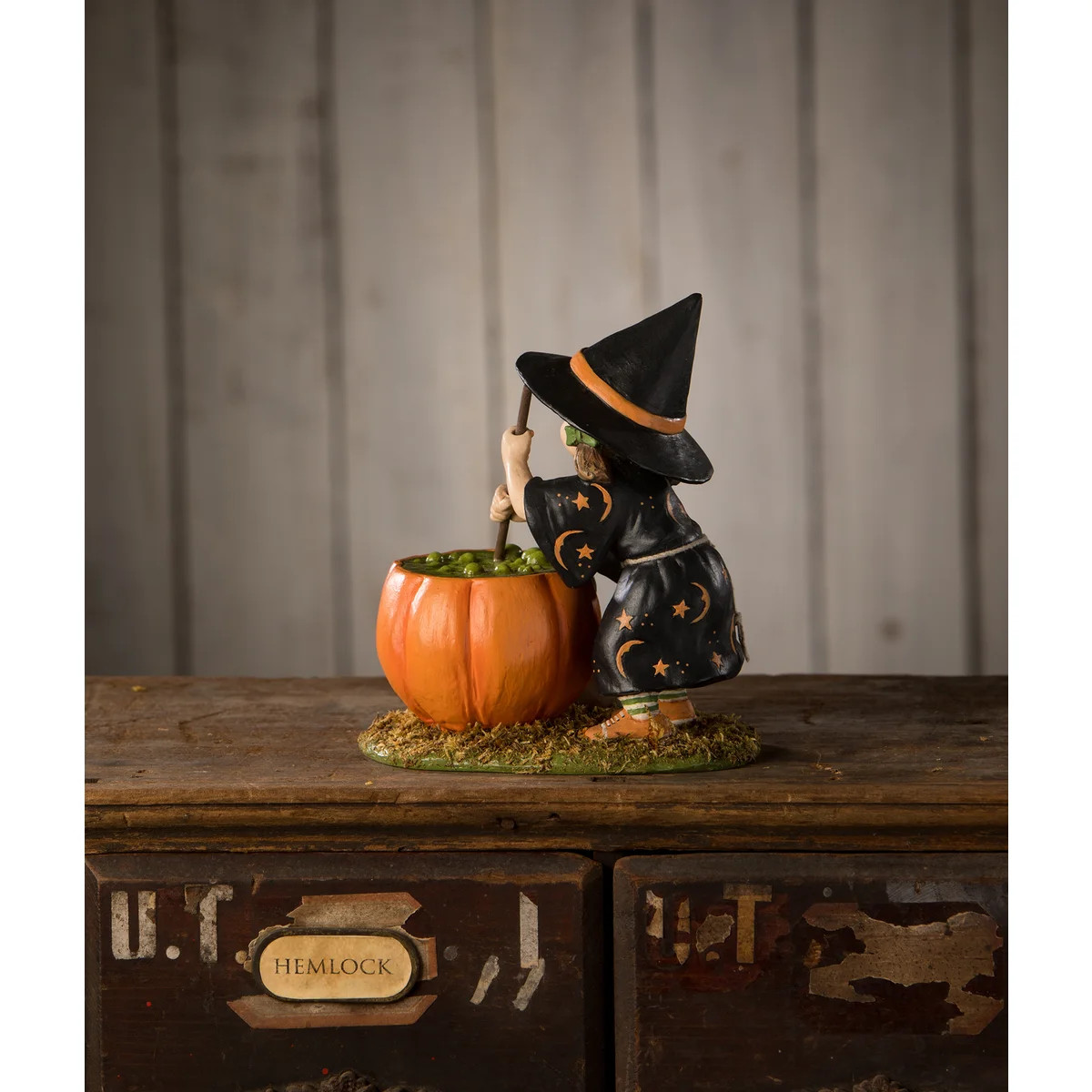 Bethany Lowe 9.25" Trick or Treat Callie Witch Halloween Figure ...