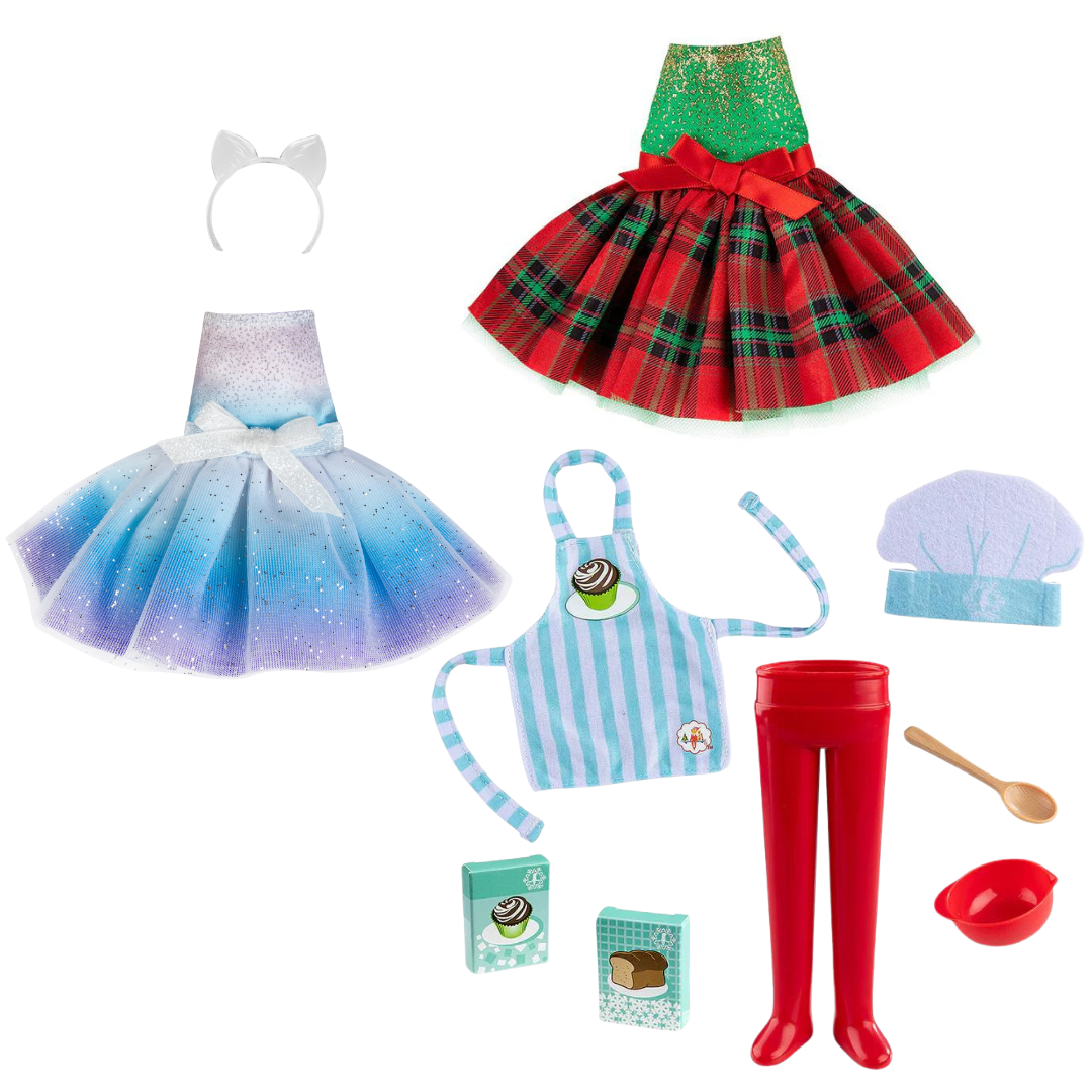 Elf On The Shelf Black Girl Scout Elf and Book, Plushee, and Outfit ...