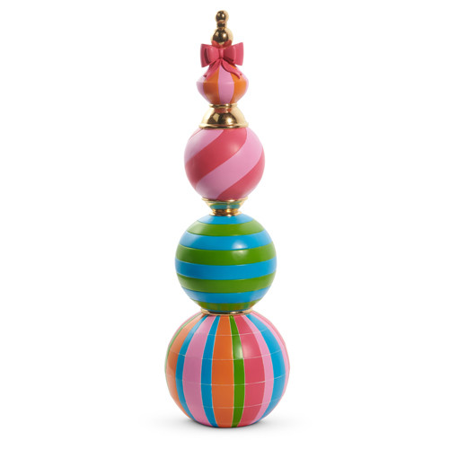 Raz 36" or 52" Bright Multicolor Large Finial Christmas Decoration ...