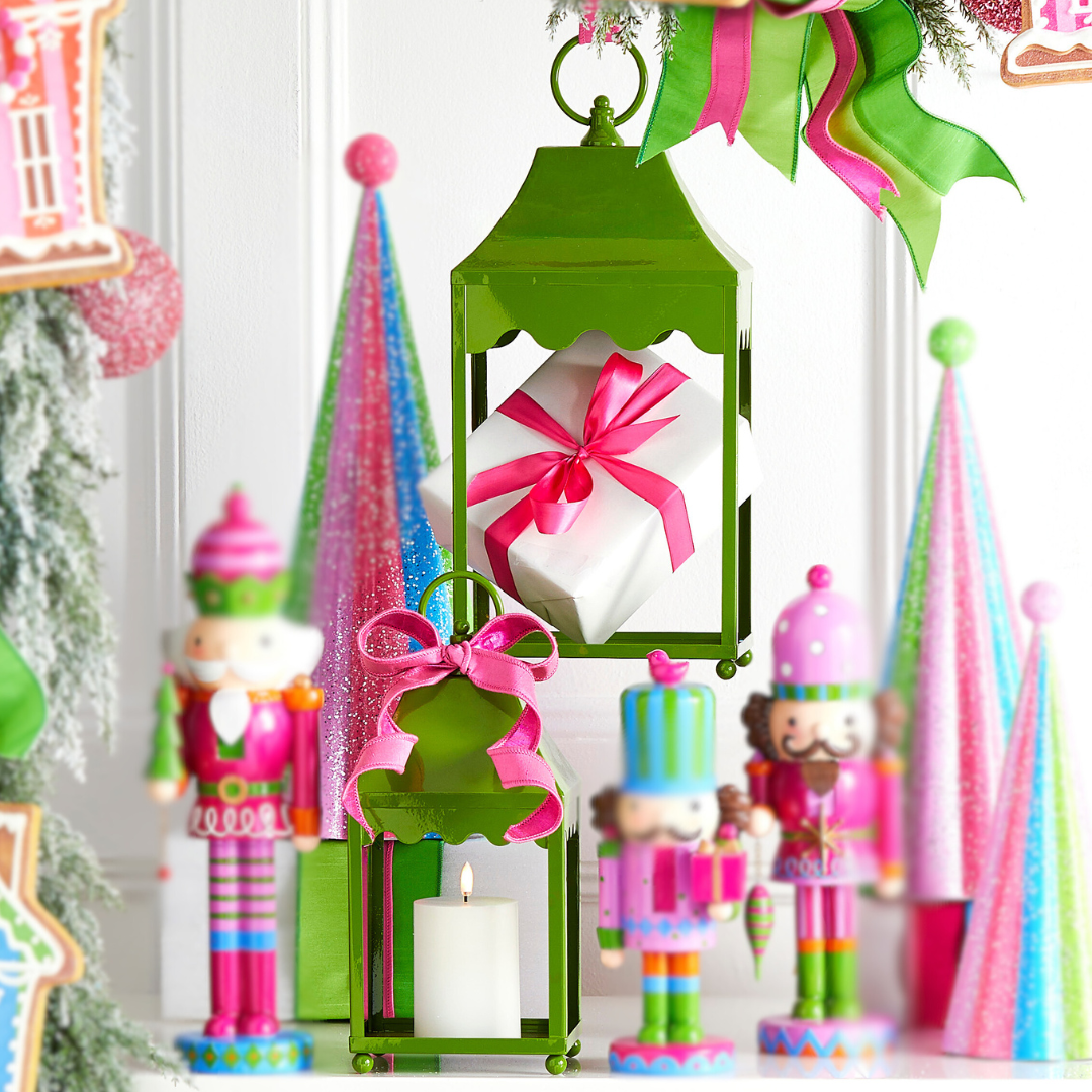 Raz 10" Green Scalloped Urn Christmas Decoration | Raz Imports | Raz ...