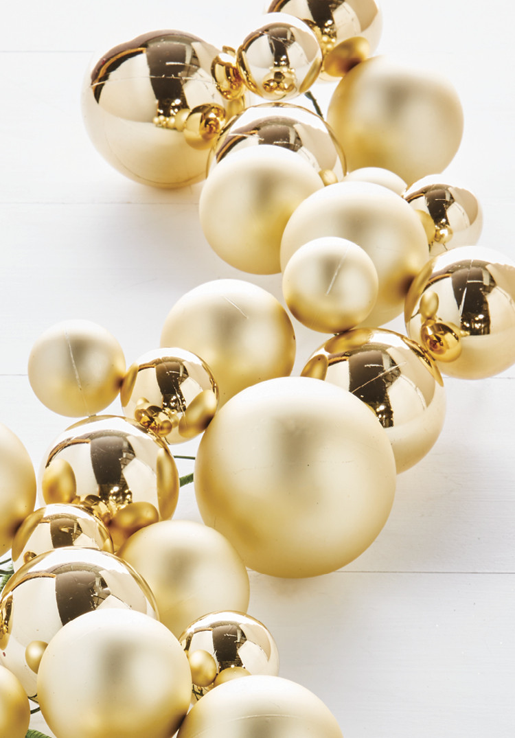 Raz 10 yd Gold and Jewel Crystal Christmas Garland | Raz Imports | raz ...