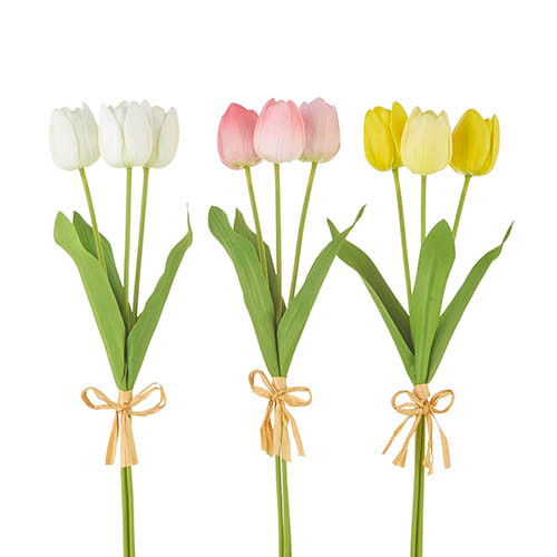 Raz 20" Real Feel Tulip Bundle | Raz Imports | Raz Spring | Raz Easter ...