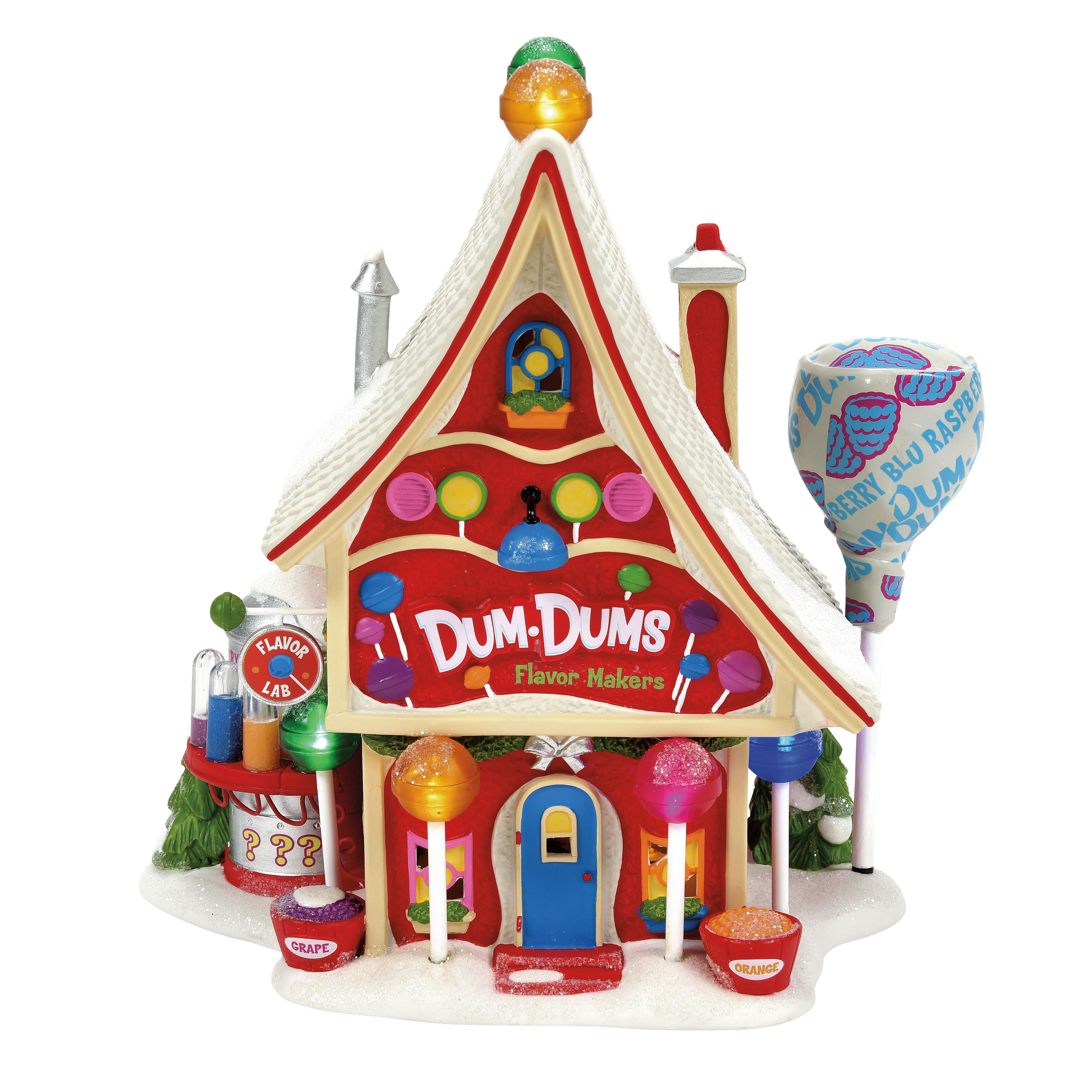 Department 56 The North Pole Village Dum-Dums Flavor Makers Building ...