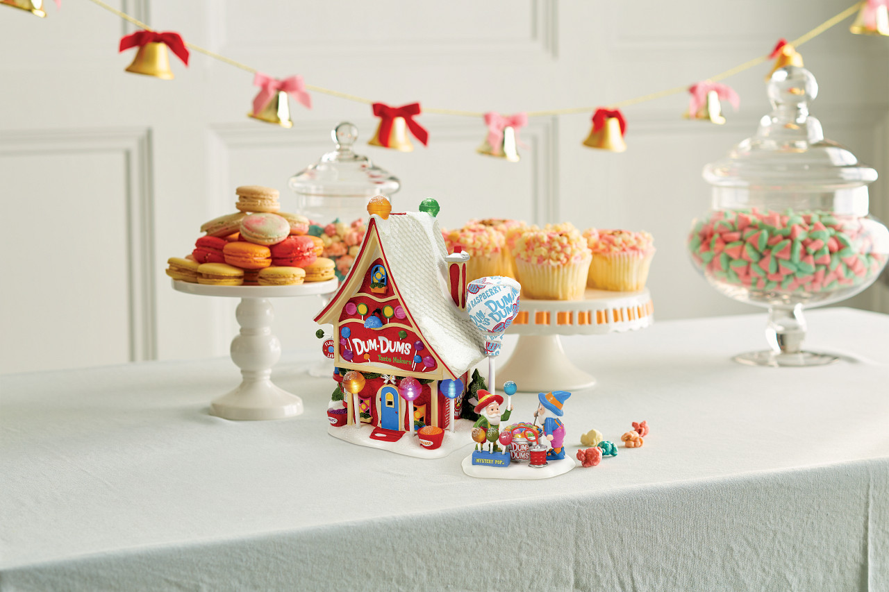 Department 56 The North Pole Village Dum-Dums Flavor Makers Building ...