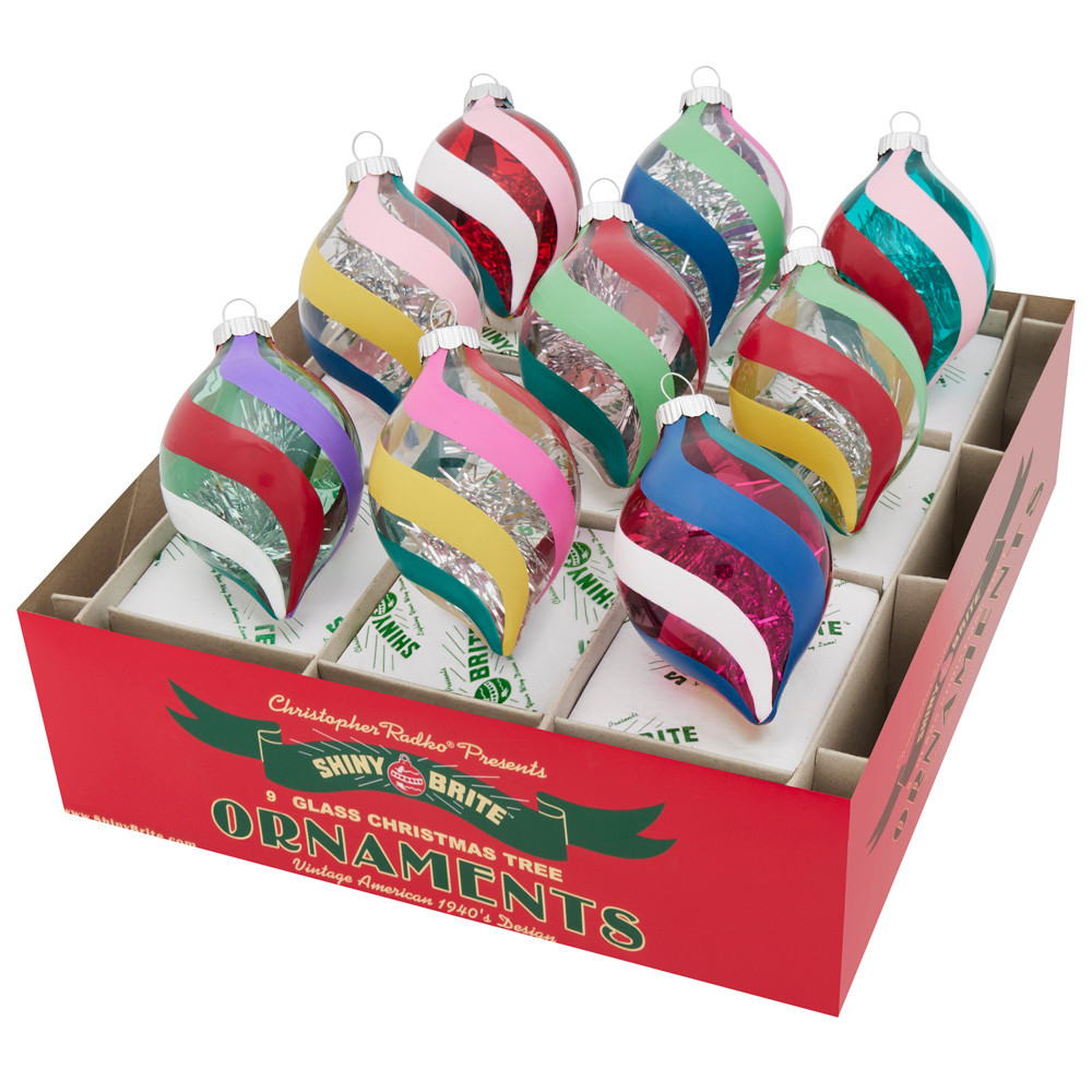 Shiny Brite Christmas Ornaments