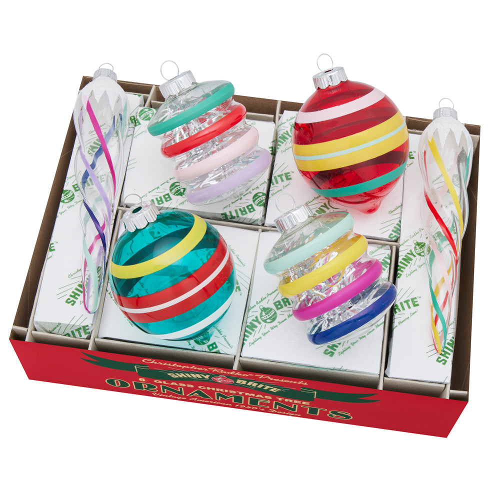 Shiny Brite Christmas Ornaments