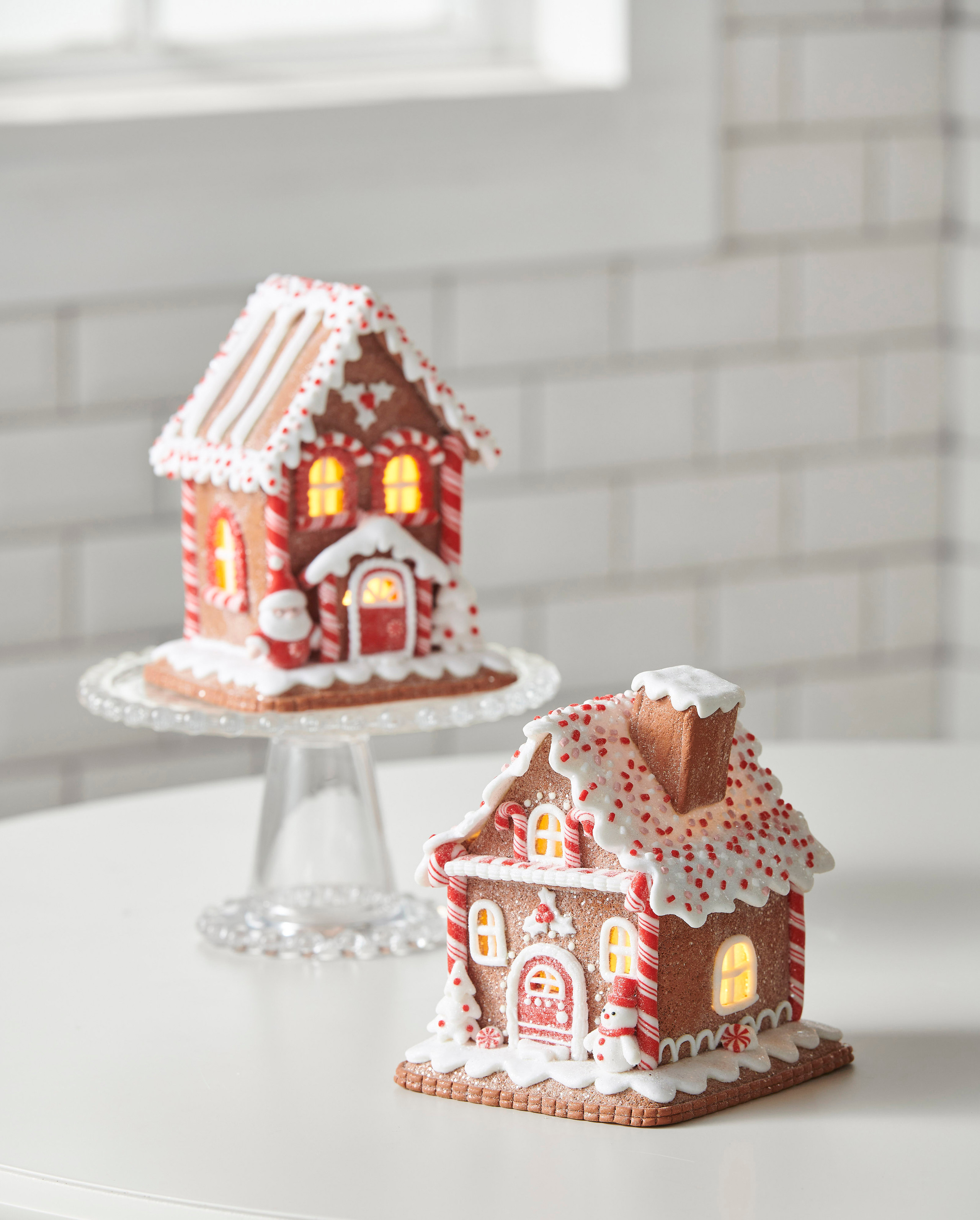 Raz Lighted Gingerbread House Christmas Decoration | Raz Imports | Raz ...