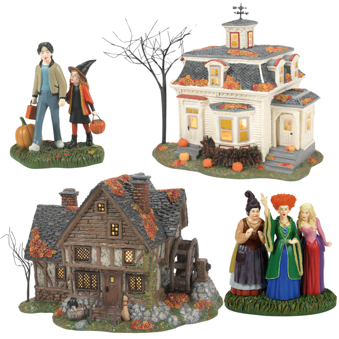 Department 56 Hocus Pocus Sanderson Sisters House and Trio | Department ...