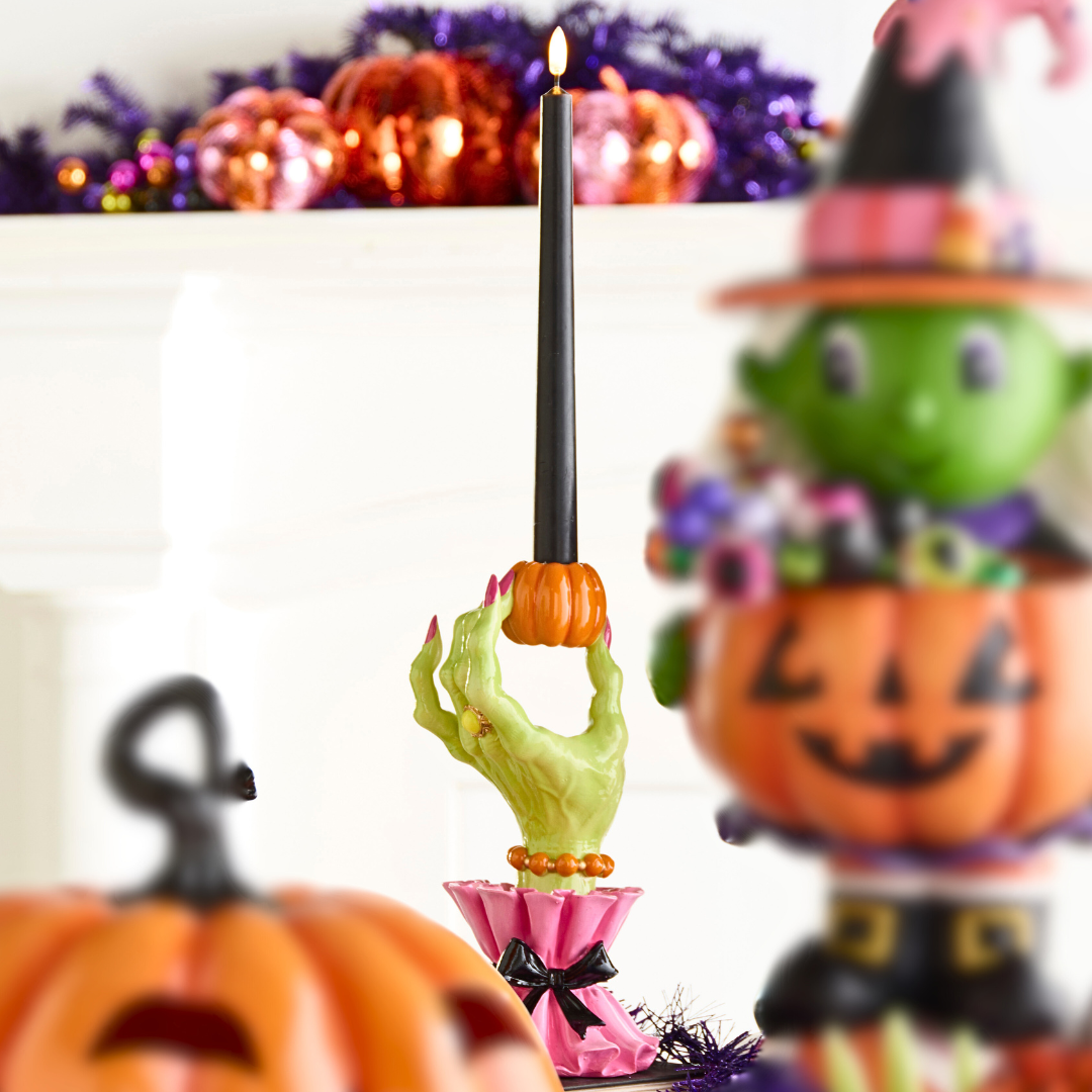 Raz 10" Decorative Witch Hands Halloween Decoration | Raz Imports | Raz ...