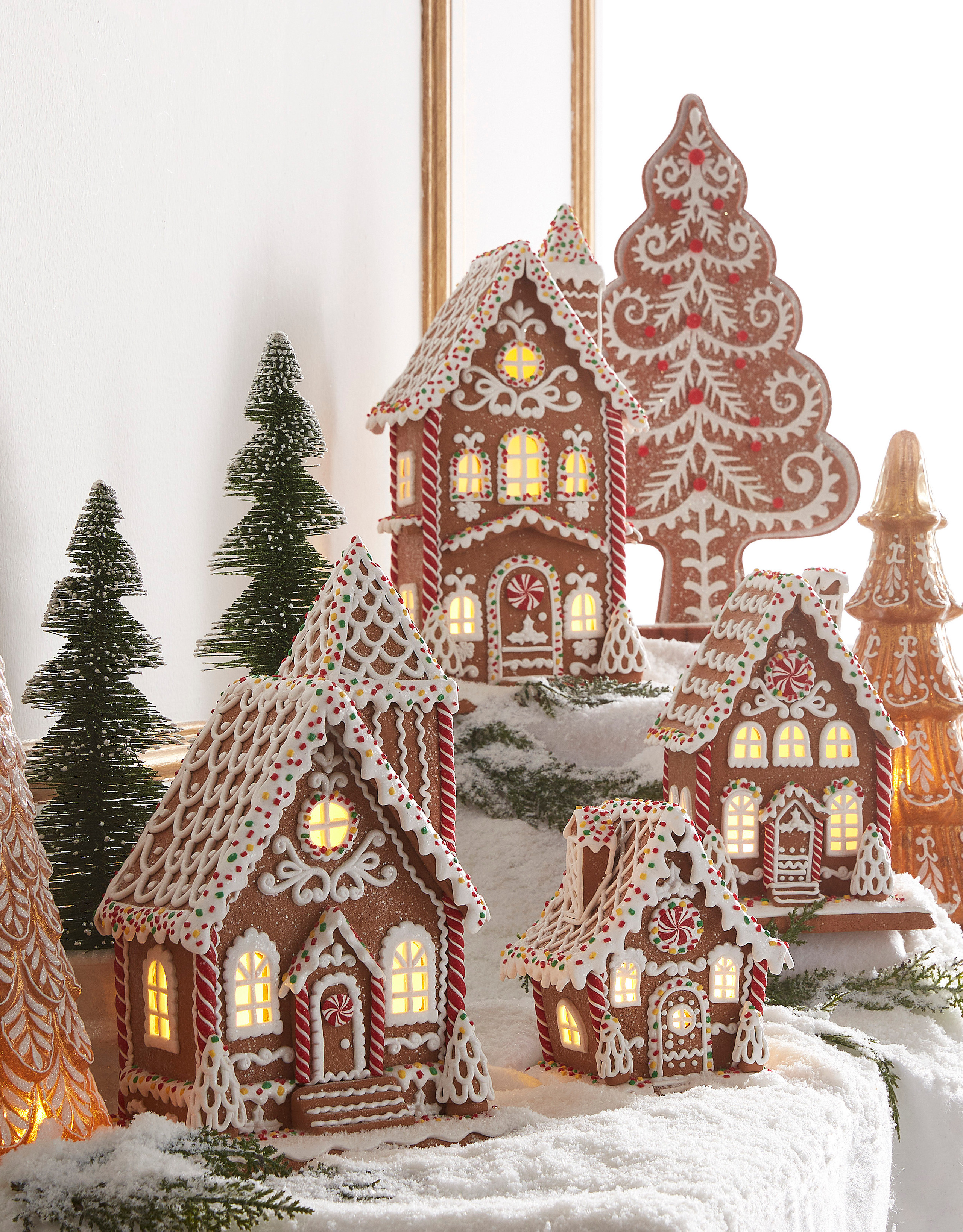 Raz 11.5" Lighted The Magic Of Christmas House Decoration | Raz Imports ...
