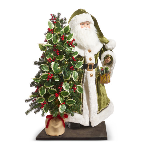 Raz 20" Green Paper Trees Christmas Tree Decoration | Raz Imports | Raz ...