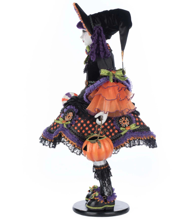 Katherine's Collection 31" Poppy Broomson Doll Halloween Decoration ...