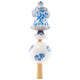 Christopher Radko Chinoiserie Elegance Santa Finial Christmas Tree ...