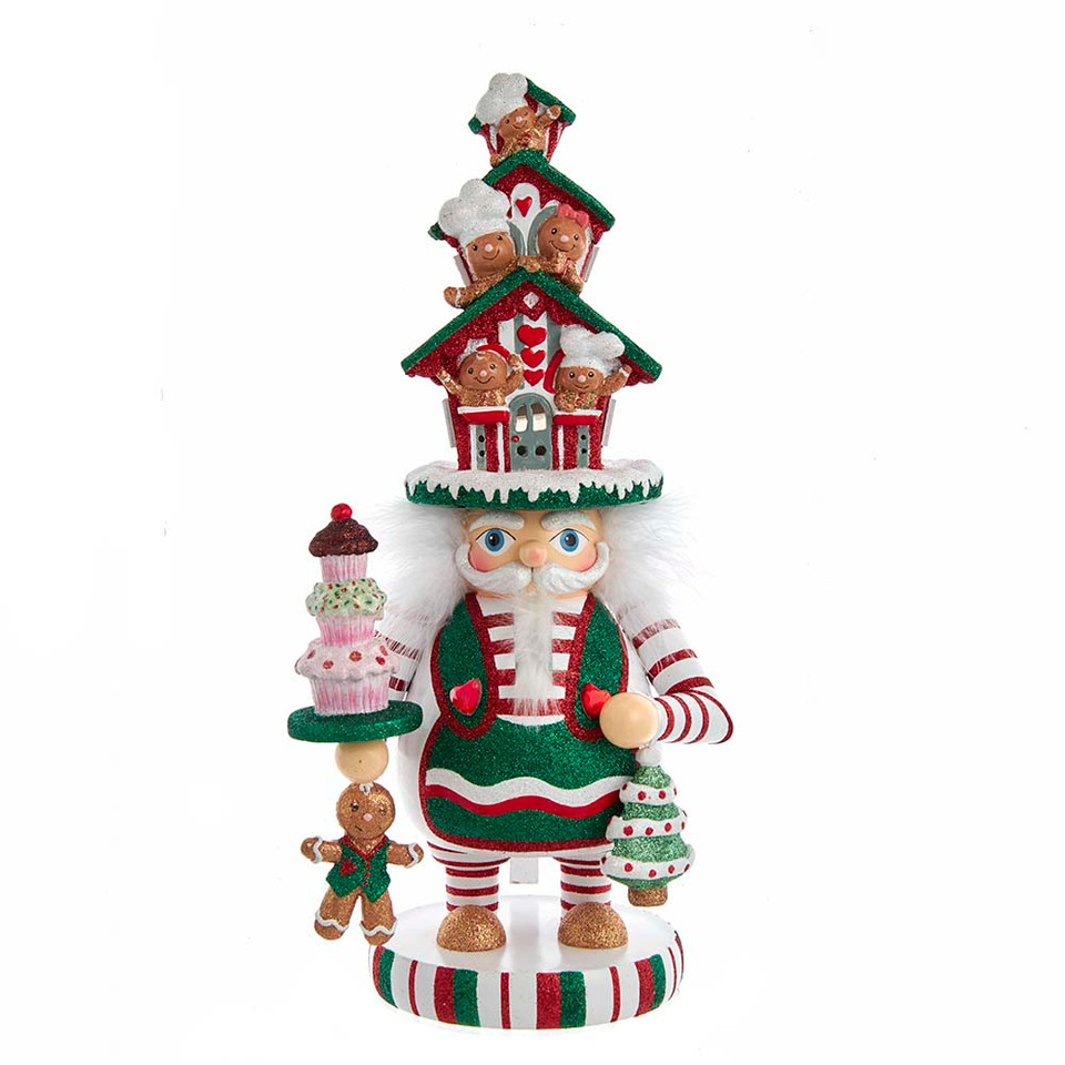 Kurt Adler 16.5" Hollywood Nutcrackers Candy Pattern Nutcrackers | Kurt ...