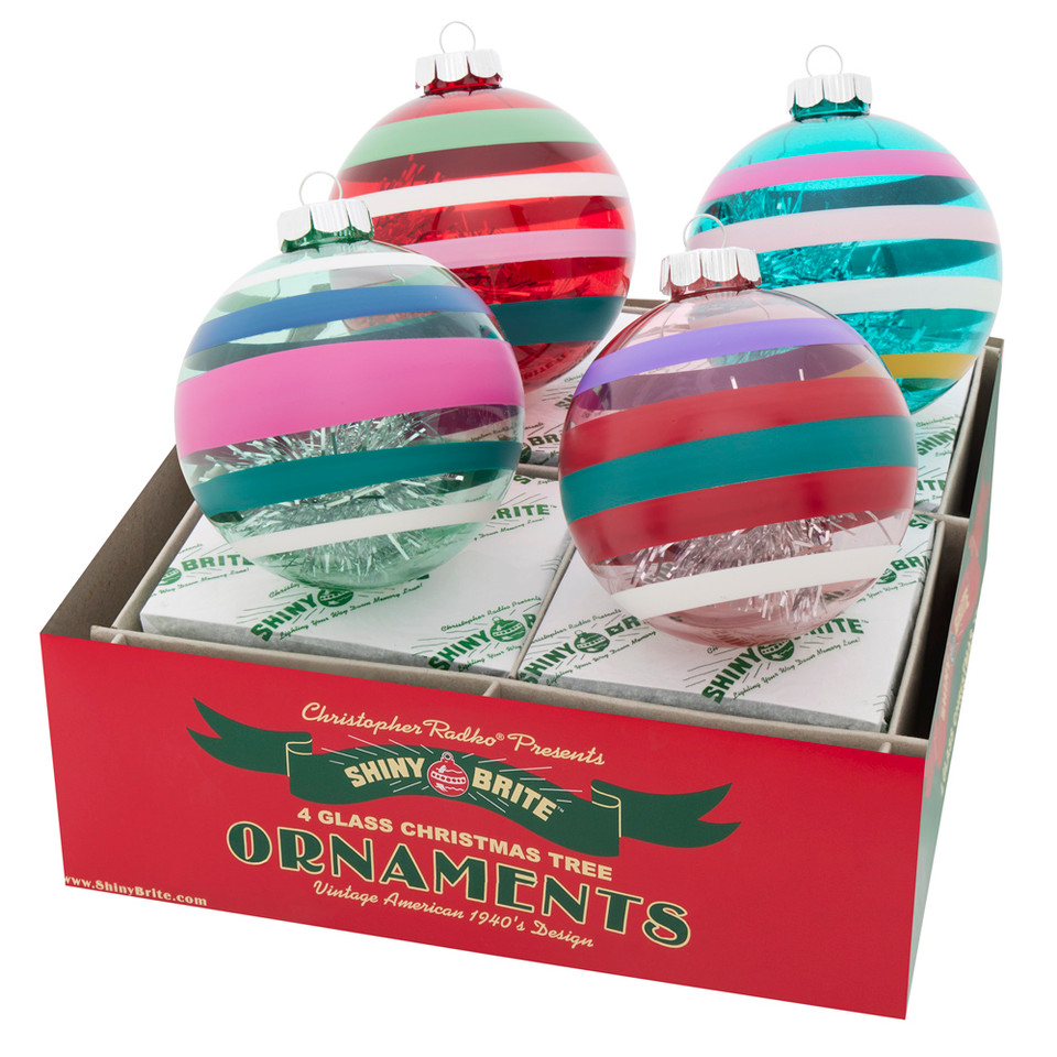 Shiny Brite Christmas Ornaments
