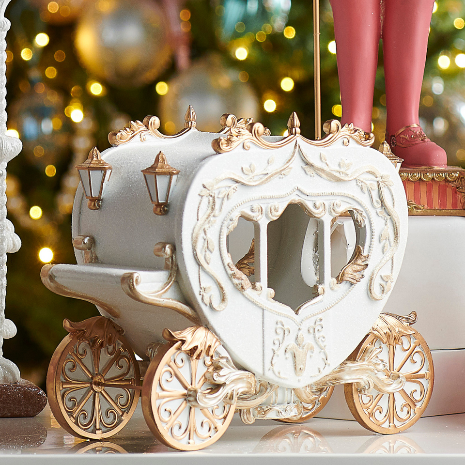 Raz 38" Large White and Gold Stacked Presents Figure | Raz Imports ...