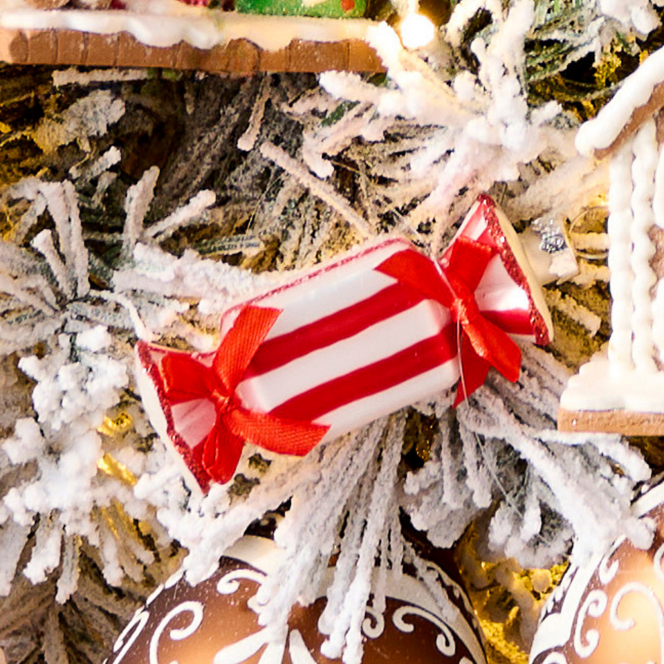 Raz 6" Candy Cocktail Glass Christmas Ornament | Raz Imports | Raz ...