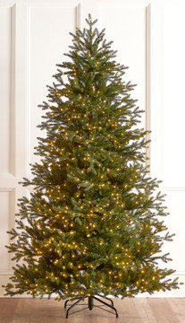 Raz 7.5' or 9' O Tannenbaum Nordic Fir Real Feel Christmas Tree with ...