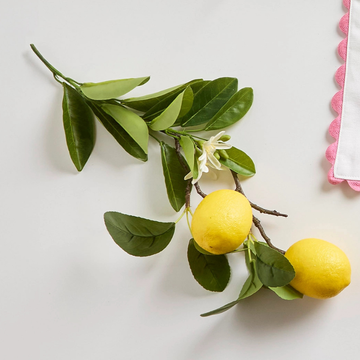 Raz Set of 2 20" Lemon Spring or Summer Spray | Raz Imports | Raz ...