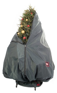 Tree Keeper 9' Pro Decorated Christmas Tree Storage Bag with Rolling ...