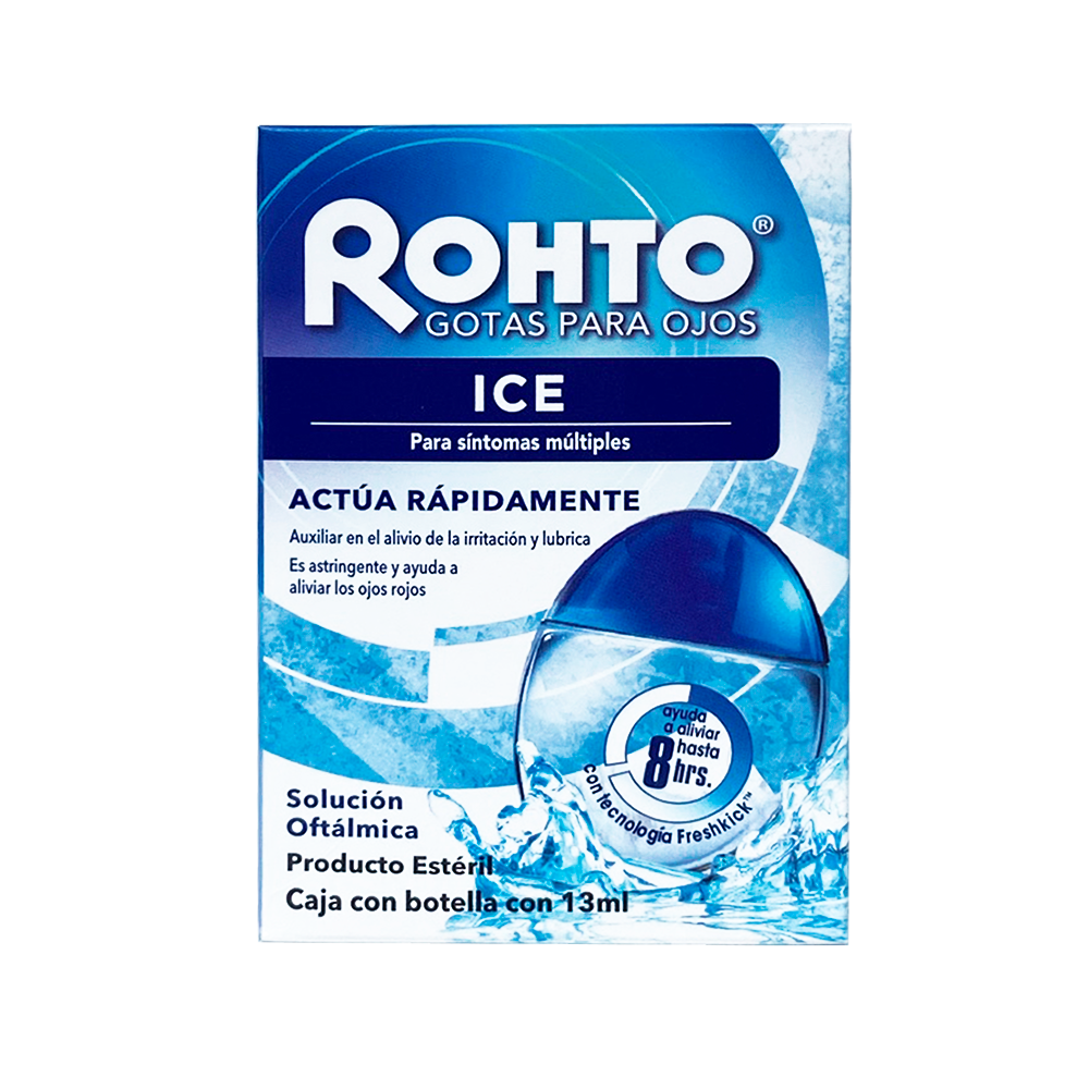 Rohto ICE Gotas para Ojos Sensación Refrescante