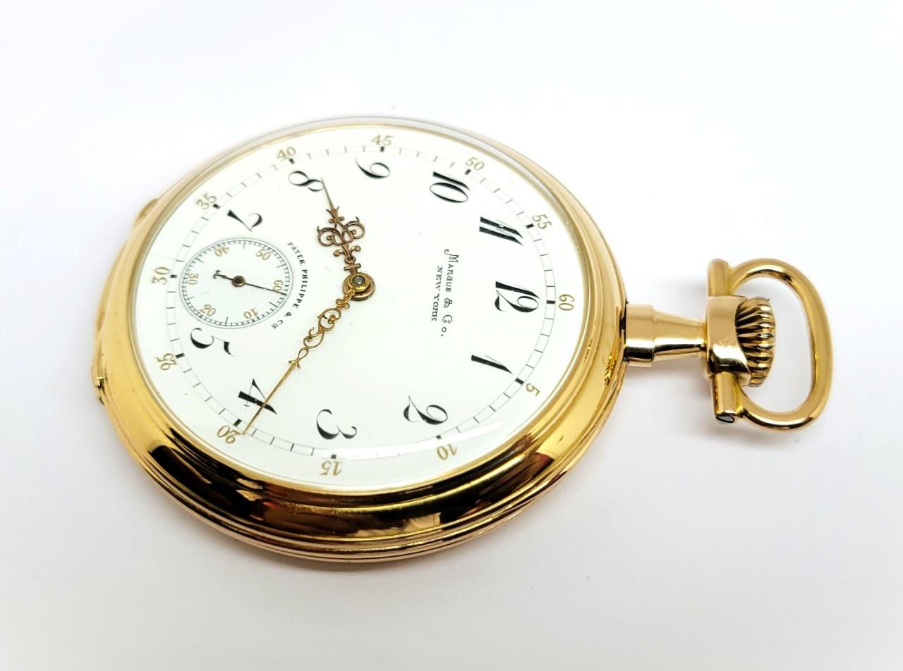Antique 18K Gold MARCUS & Co by PATEK PHILIPPE Pocket watch c.1890* 50 ...