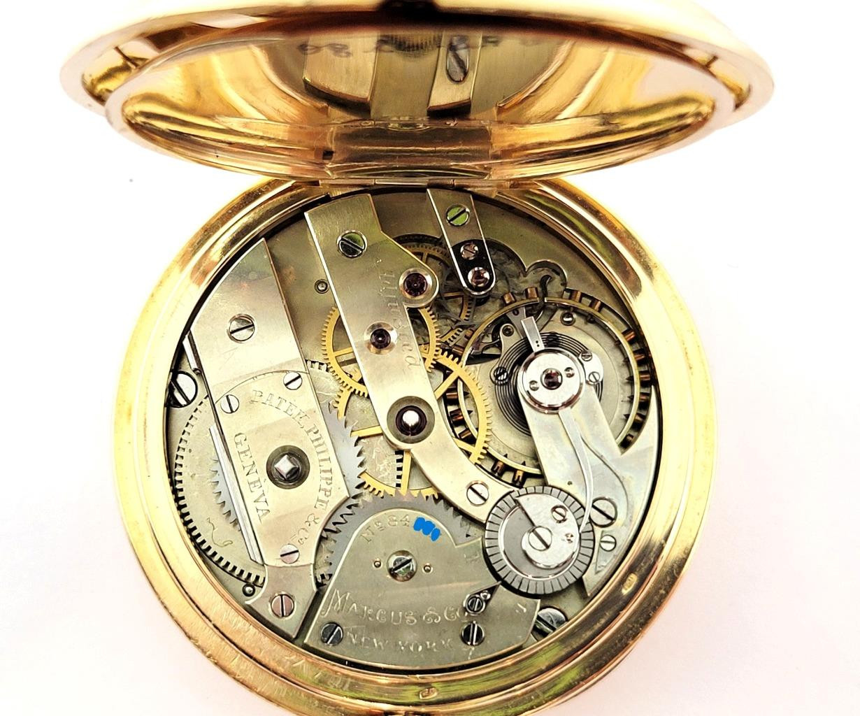Antique 18K Gold MARCUS & Co by PATEK PHILIPPE Pocket watch c.1890* 50 ...