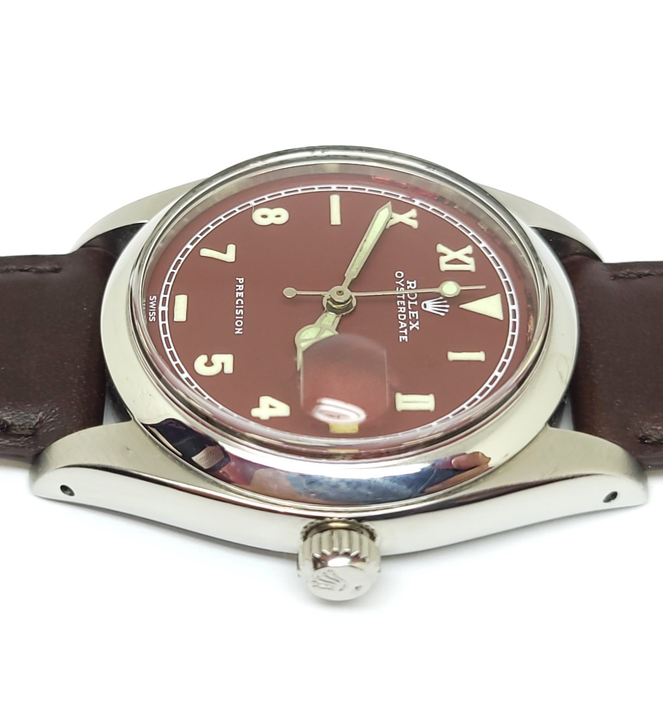 Vintage Men's ROLEX OYSTER PRECISION Ref 6694 Winding Watch c.1967 ...