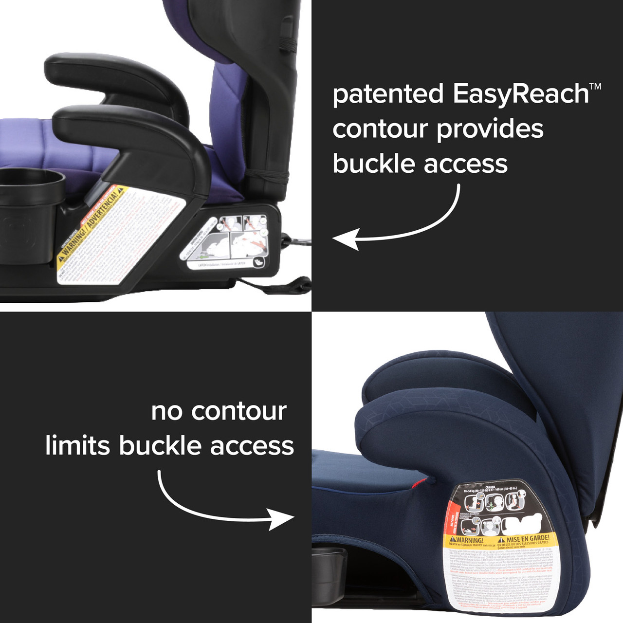 Connect3® RXT 2-in-1 High-Back Booster