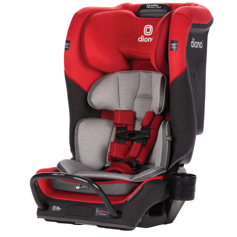 Diono Radian 3QX 4-in-1 Rear & Forward Facing Convertible Car Seat for ...