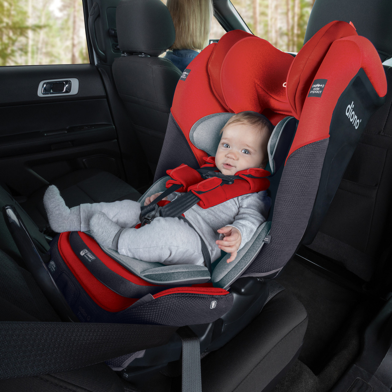 Diono Radian 3QX 4-in-1 Rear & Forward Facing Convertible Car Seat for ...