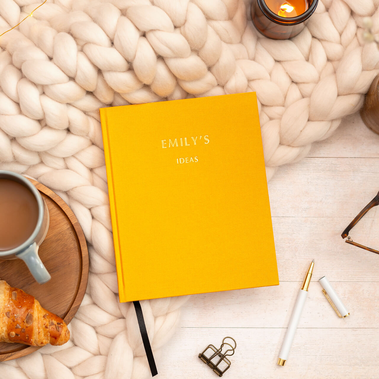 Clothbound Vintage A5 Notebook | Pirongs