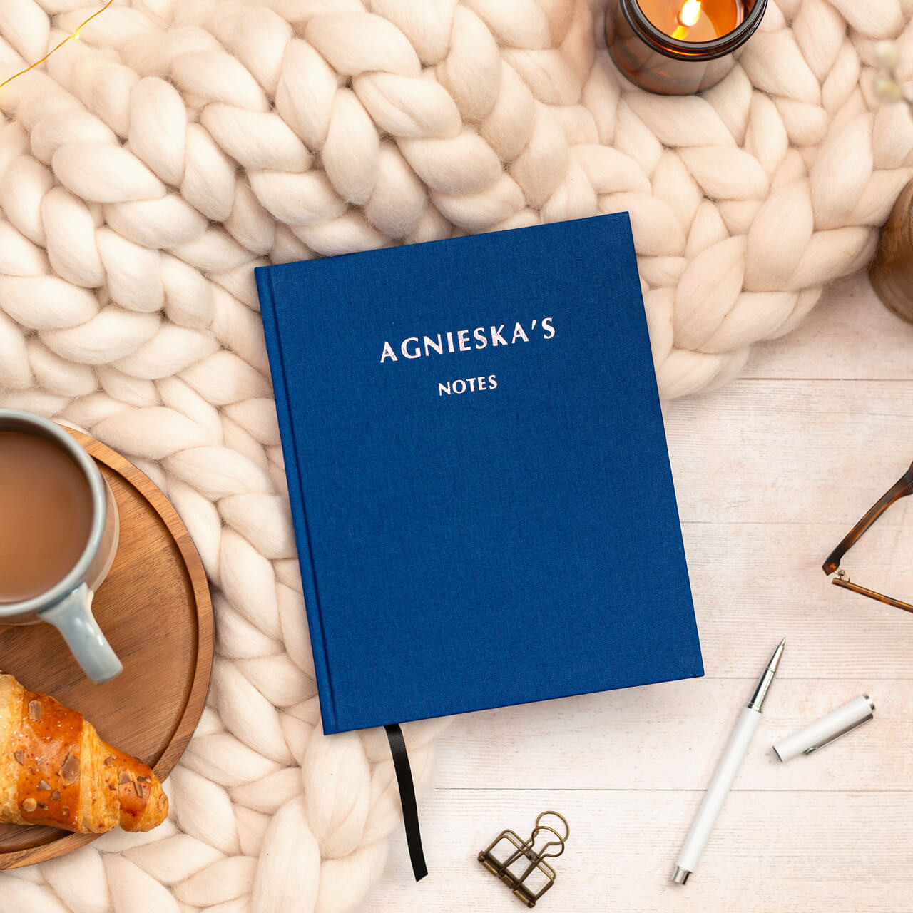 Clothbound Vintage A5 Notebook | Pirongs