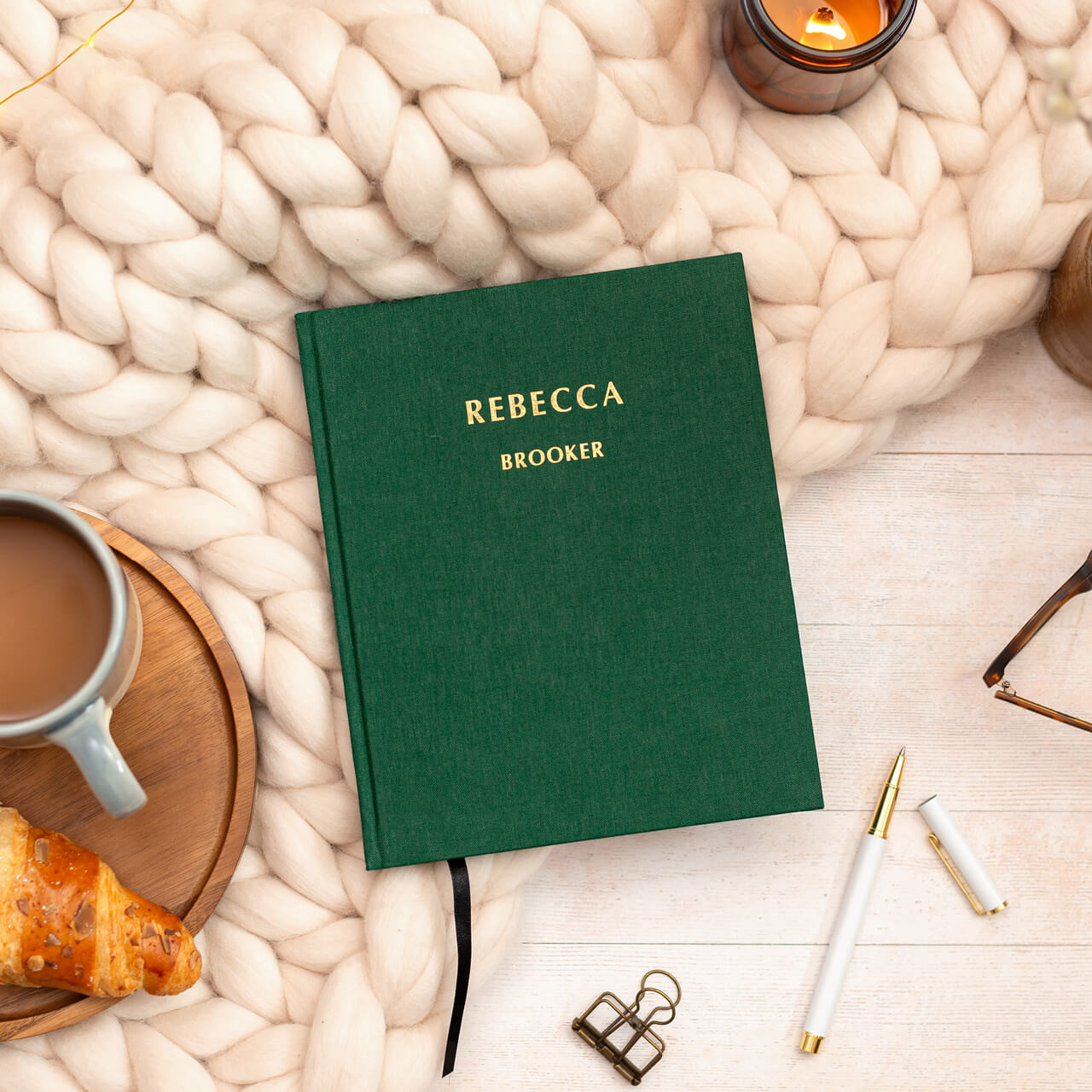 Clothbound Vintage A5 Notebook | Pirongs