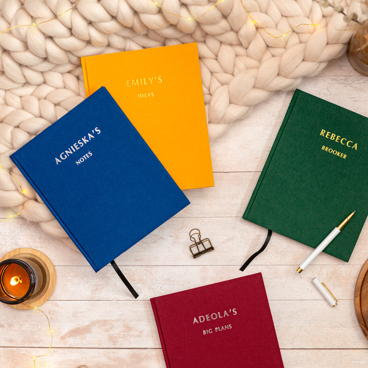 Clothbound Vintage A5 Notebook | Pirongs