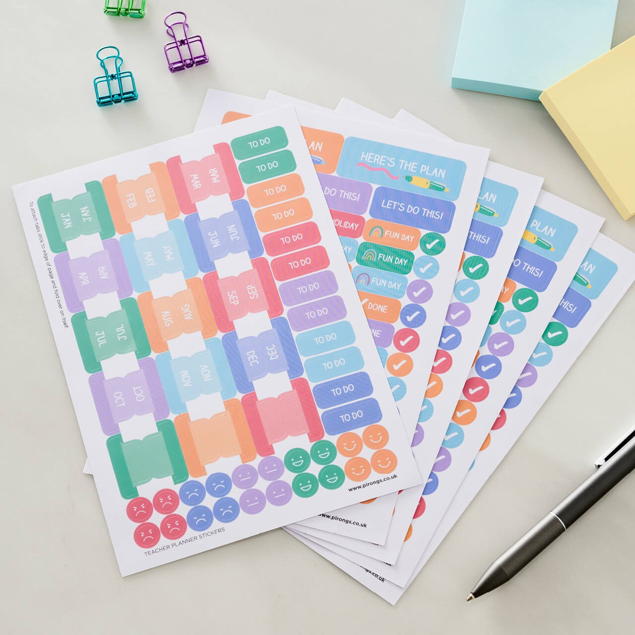 Sticker Pack - Teacher Planning